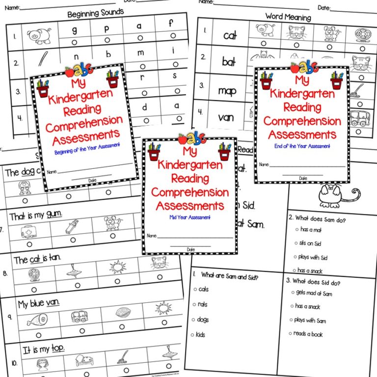 Five Ways to Improve Kindergarten Reading Comprehension - The Teaching ...