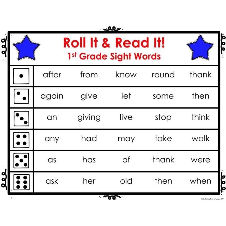 Ten First Grade Summer Learning Activities The Teaching Scene Ten First Grade Summer Learning Activities The Teaching Scene