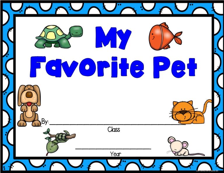 Pets Children's Books With Literacy Extension Ideas