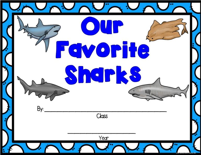 Cross-Curricular Sharks Thematic Unit Ideas - The Teaching Scene