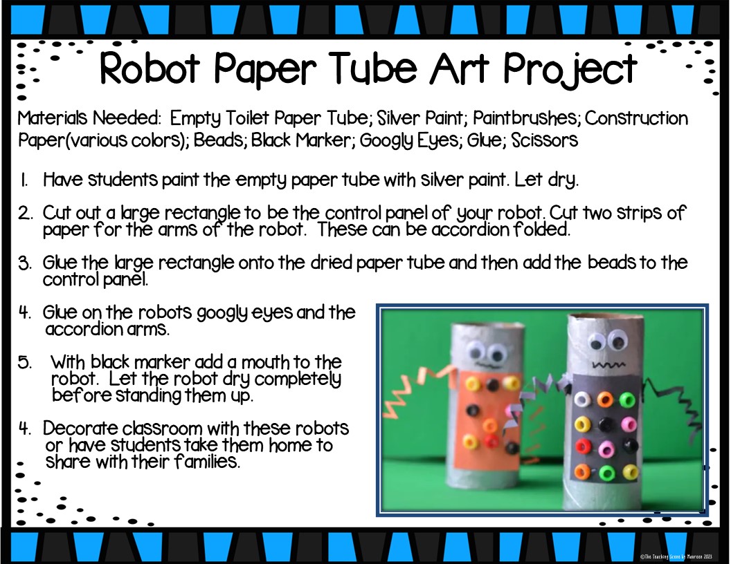 Robot Children's Books With Literacy Extension Ideas