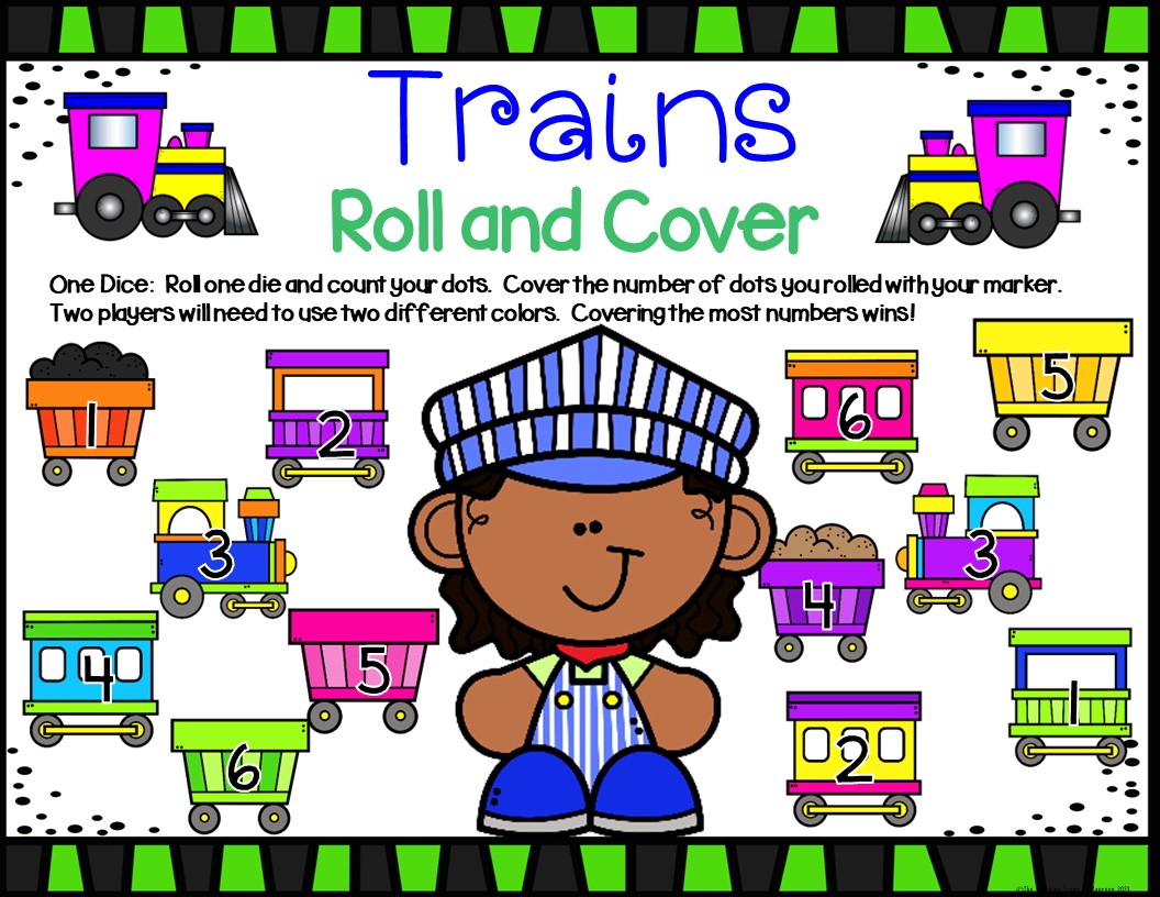 Trains Children's Books With Literacy Extension Ideas